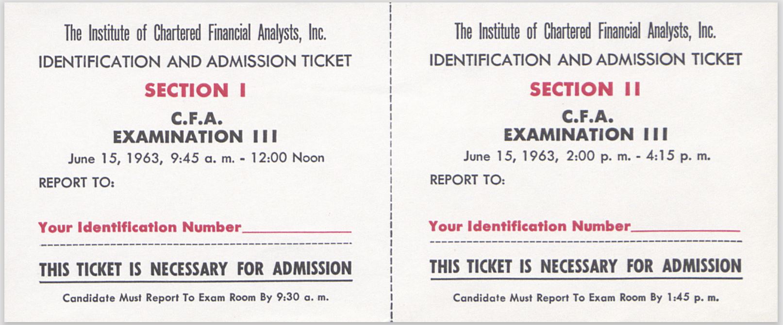 CFA Institute Celebrates 60 Years of the CFA® Program